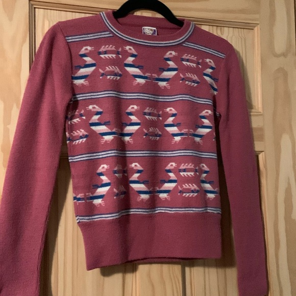 Offspring | Sweaters | Vintage Acrylic Sweater With Southwestern ...